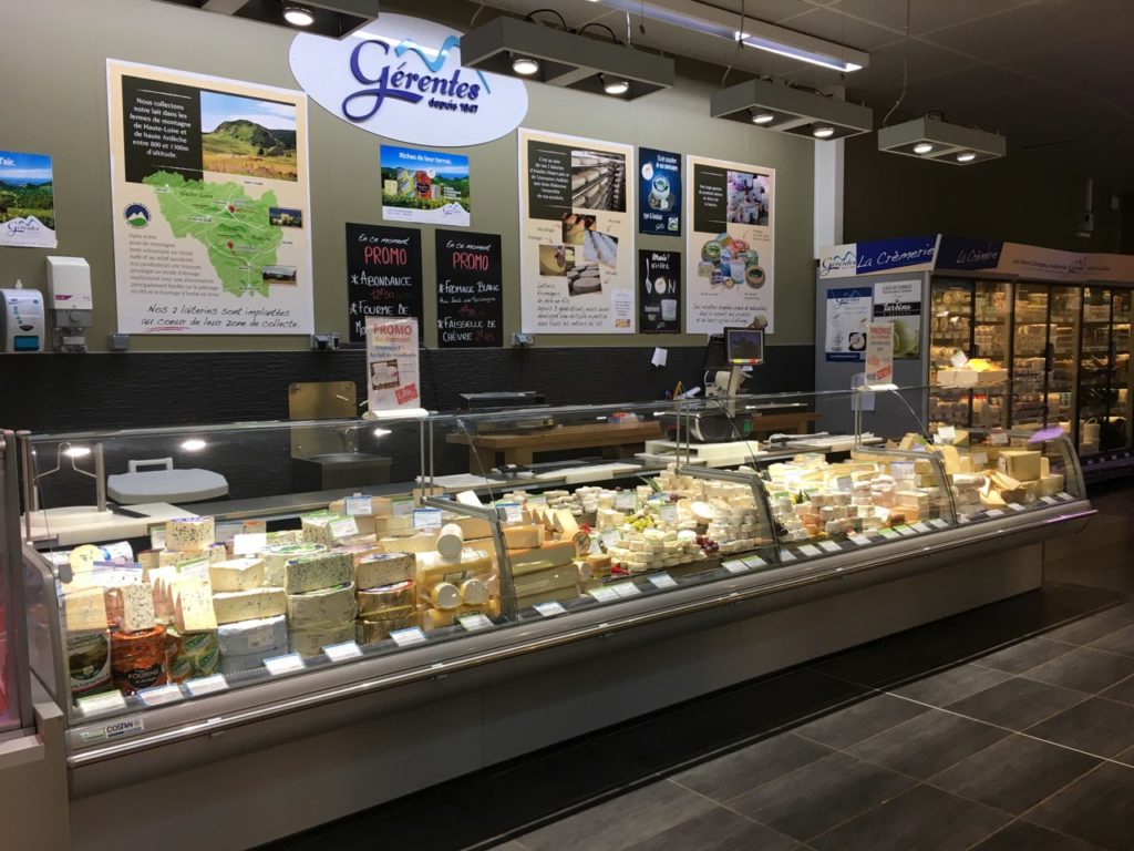 Points de ventes Fromageries